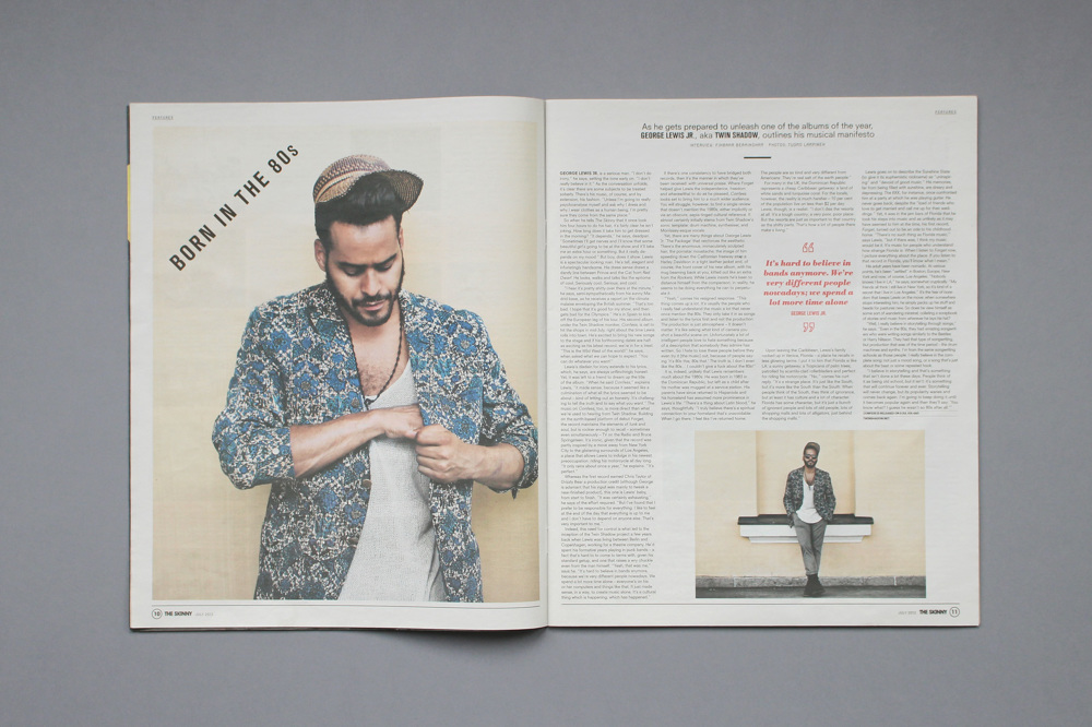 The Skinny Magazine - Lewis MacDonald