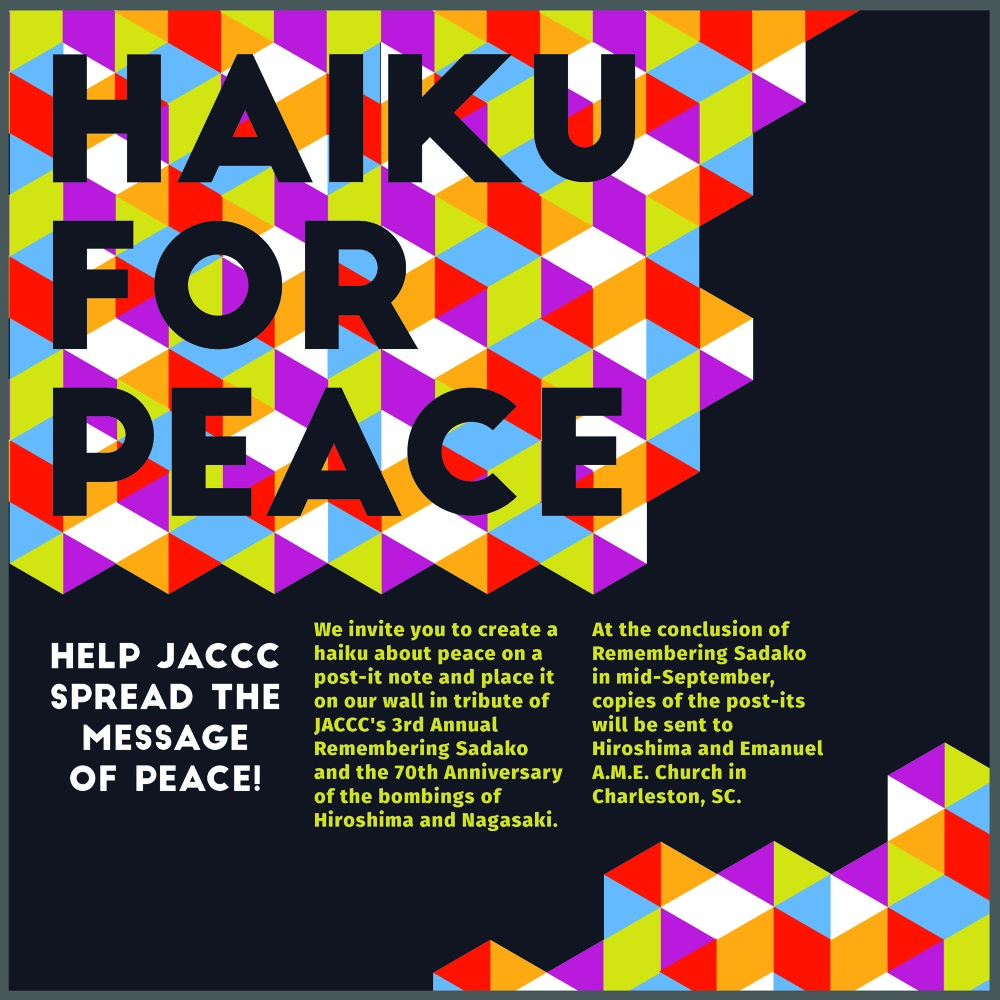 Haiku for Peace Community Event - bethanyfuchigami