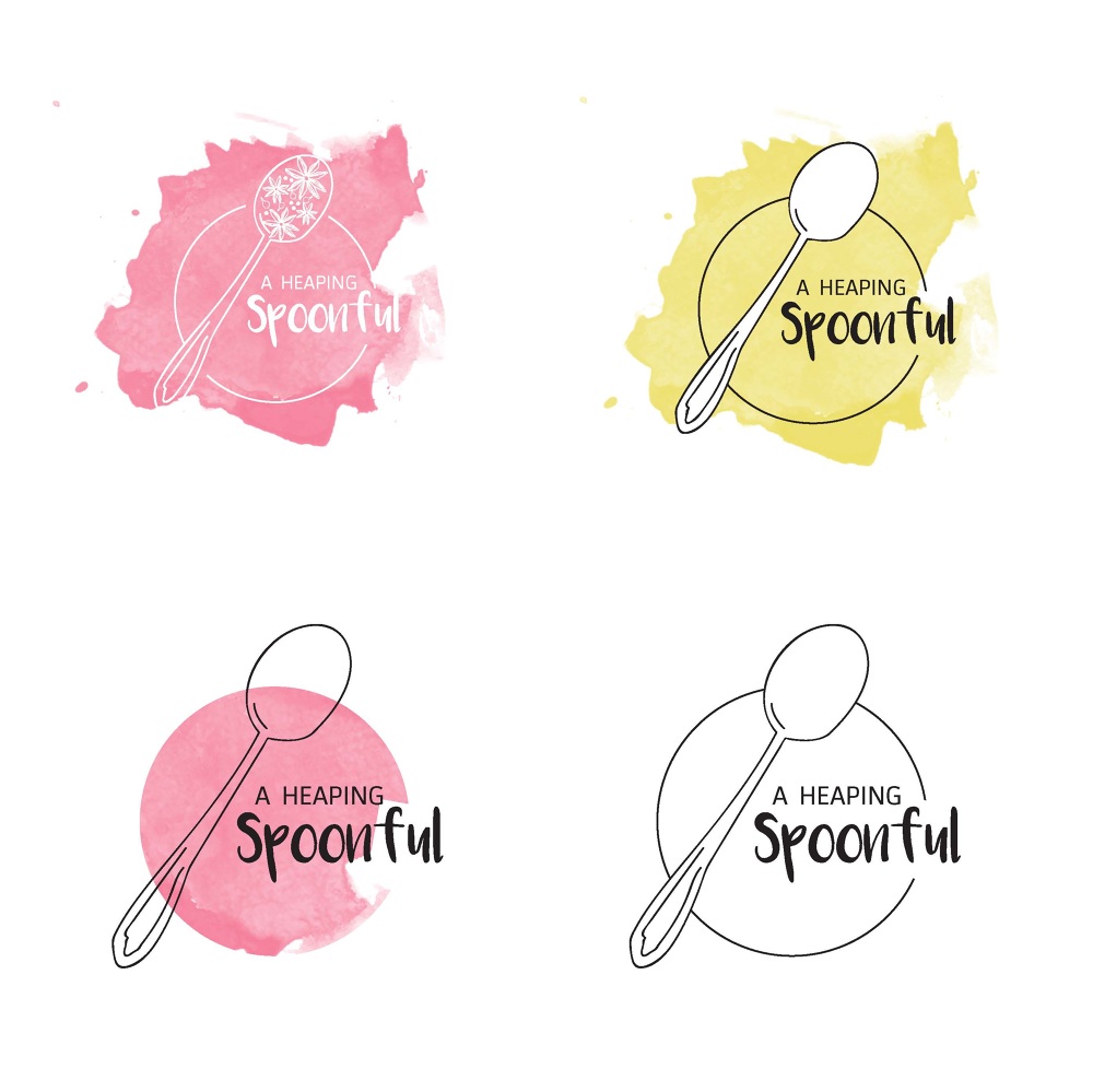 A Heaping Spoonful Logo Design - bethanyfuchigami