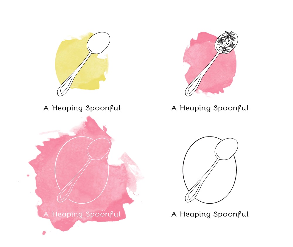 A Heaping Spoonful Logo Design - bethanyfuchigami