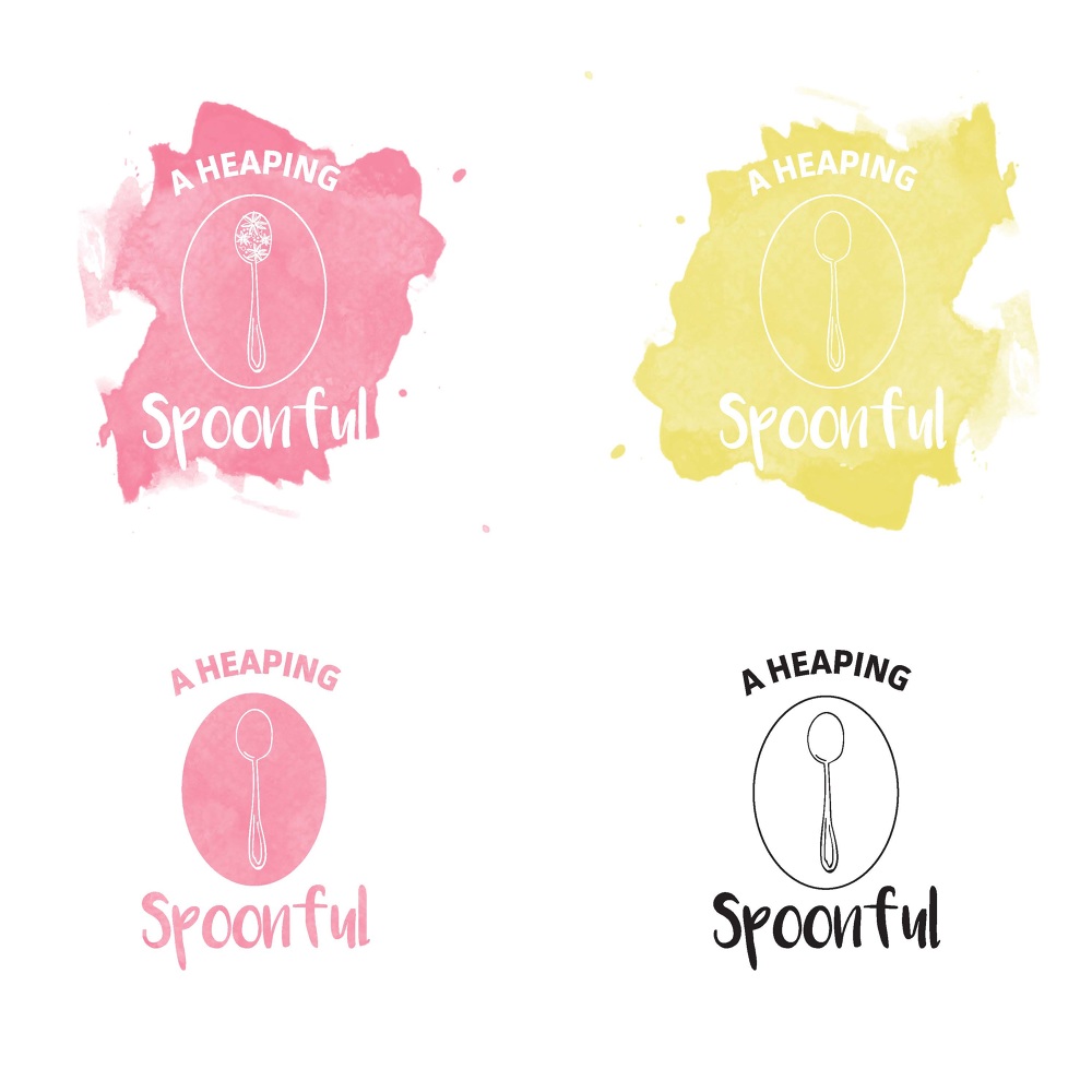 A Heaping Spoonful Logo Design - bethanyfuchigami