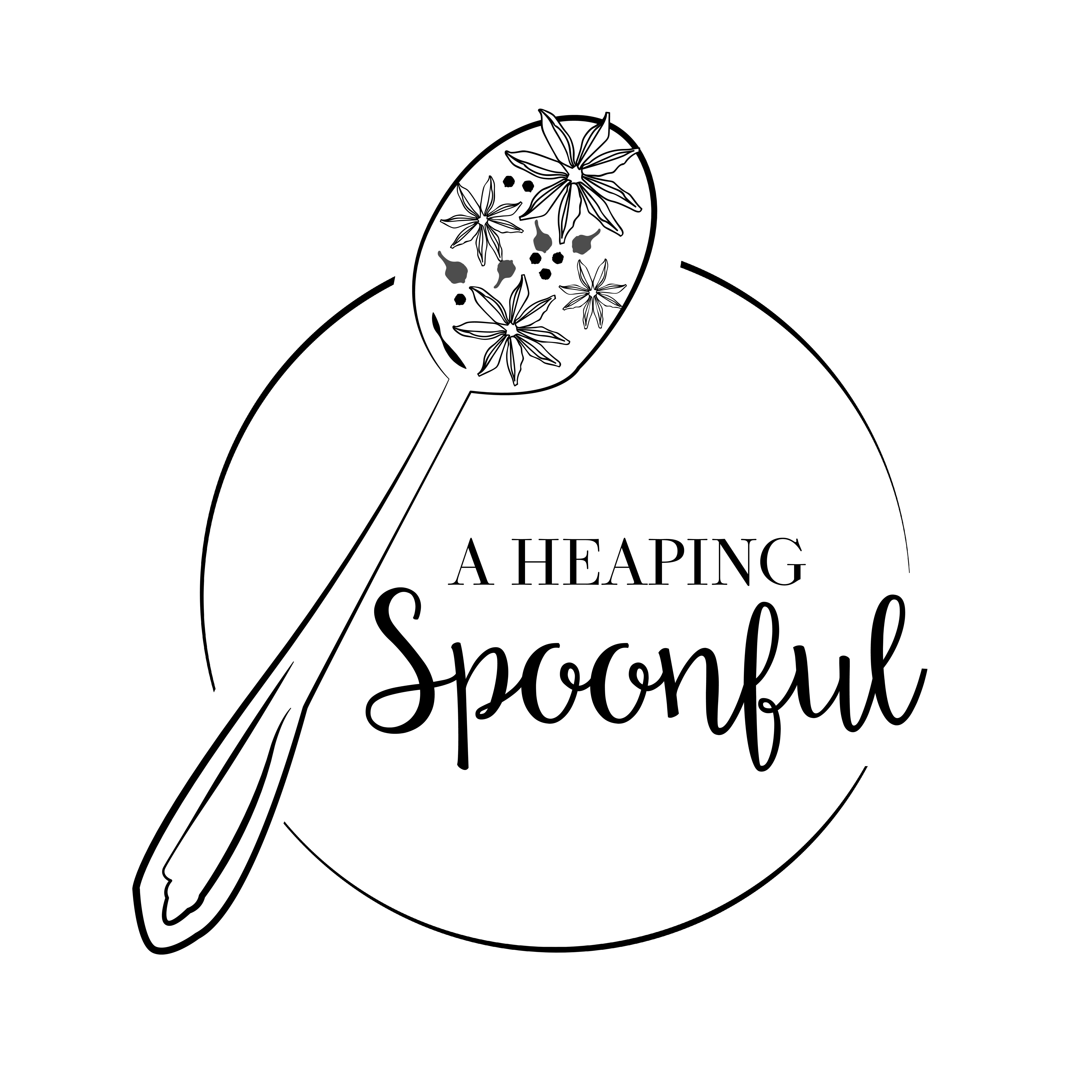 A Heaping Spoonful Logo Design - bethanyfuchigami