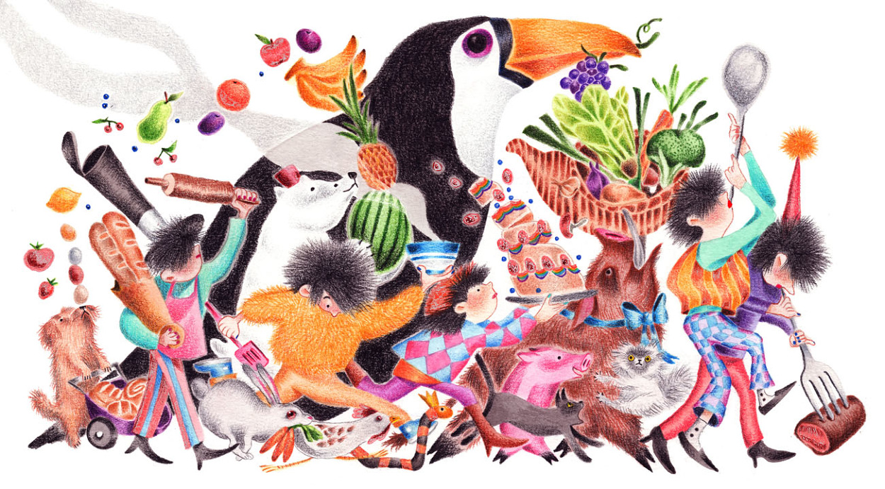 Joy San Illustration