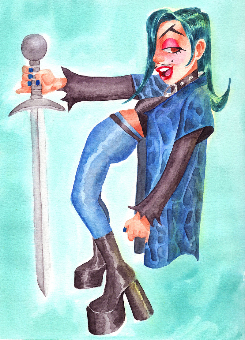 Joy San Illustration