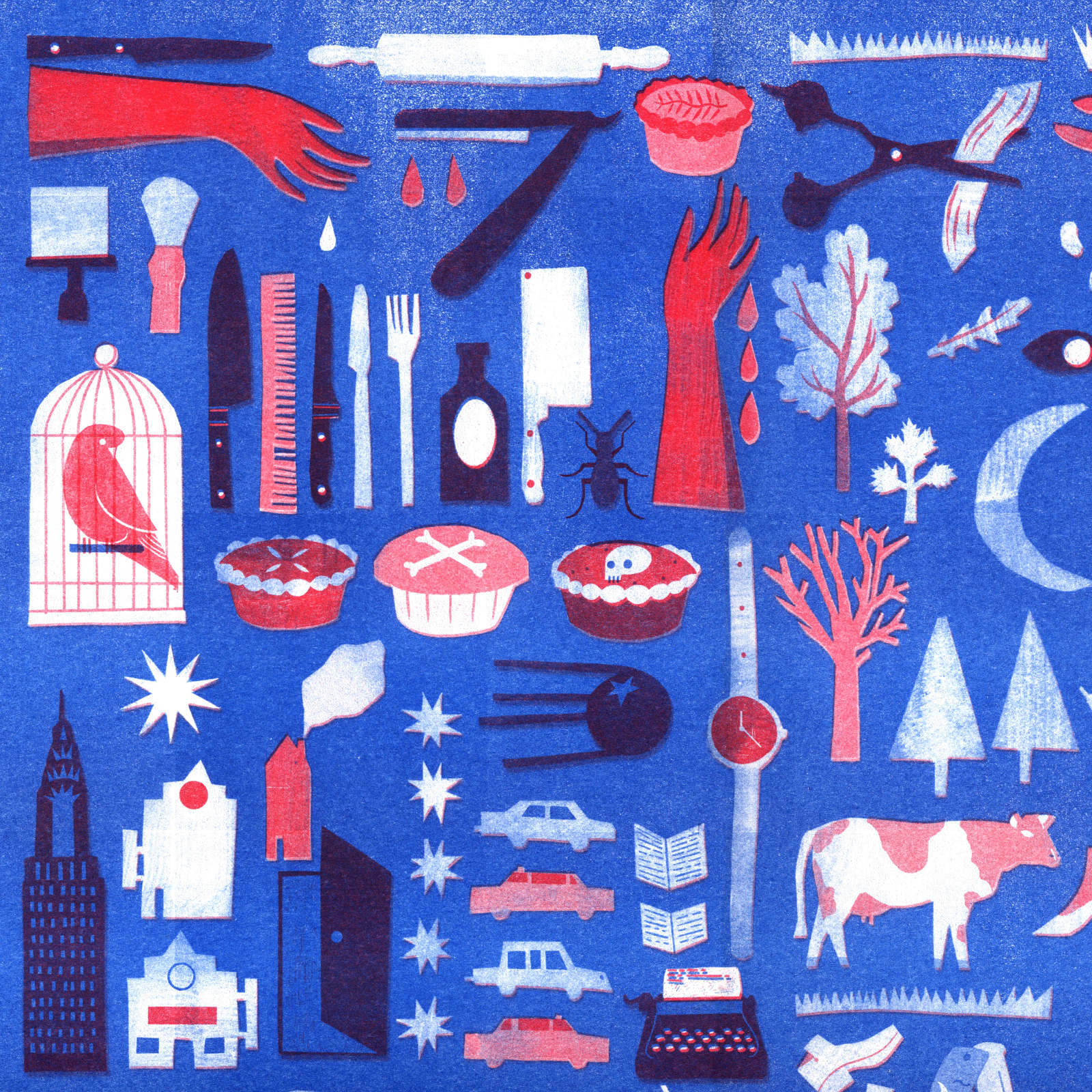 Sondheim - Riso print - Olivia Waller