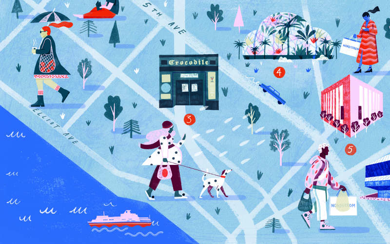 Cuckmere Haven walking map - Olivia Waller