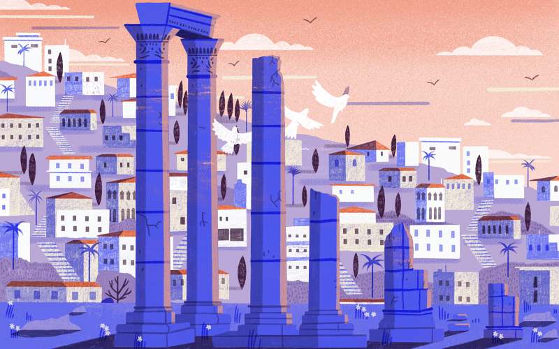 Cuckmere Haven walking map - Olivia Waller