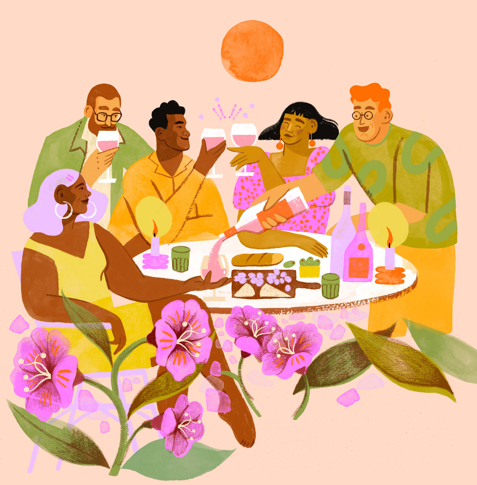 Waitrose Magazine - Think Pink - Olivia Waller