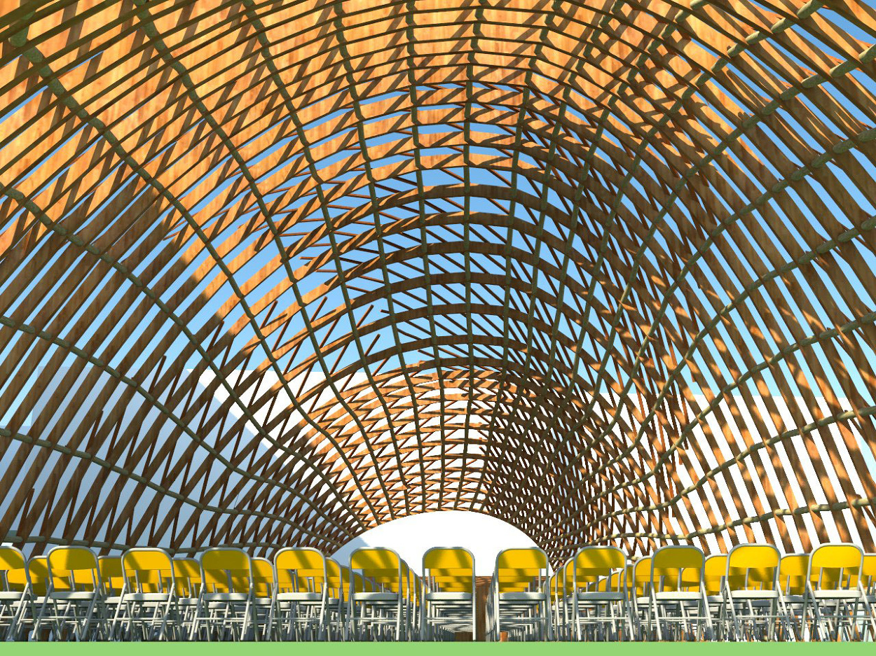 DABE Stage Pavilion Design - Timothy Fentem - Architectural Design