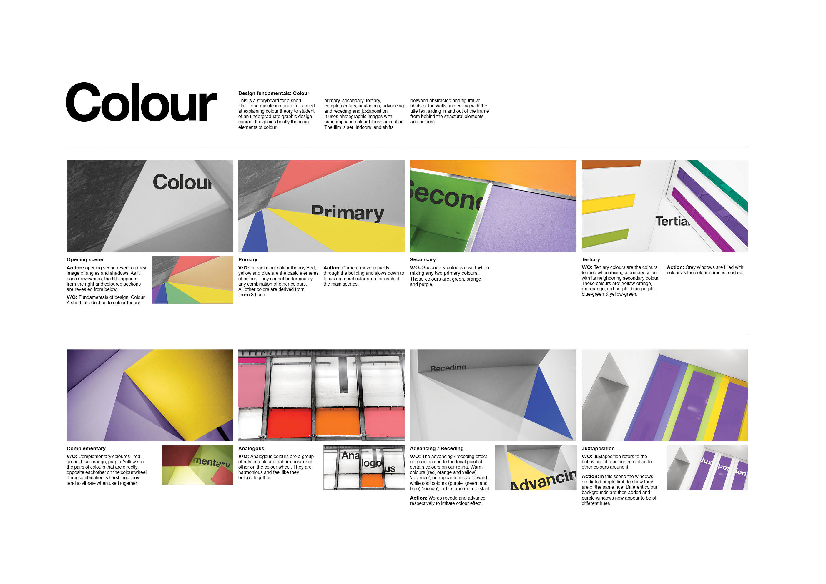 Colour storyboard - Yael Tur-Shalom