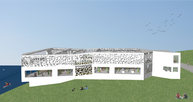 Freshkills Park, Arts and Science Field Center - Emily Brockenbrough