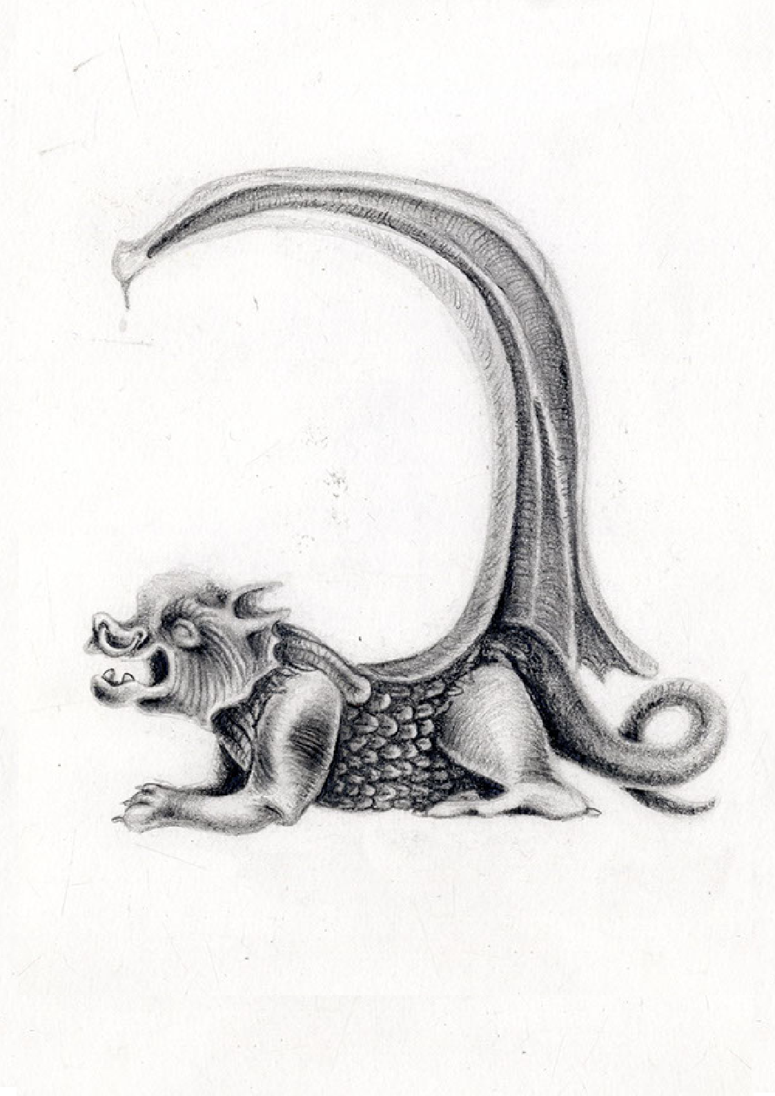 Hebrew gargoyle font - Dana Tagar