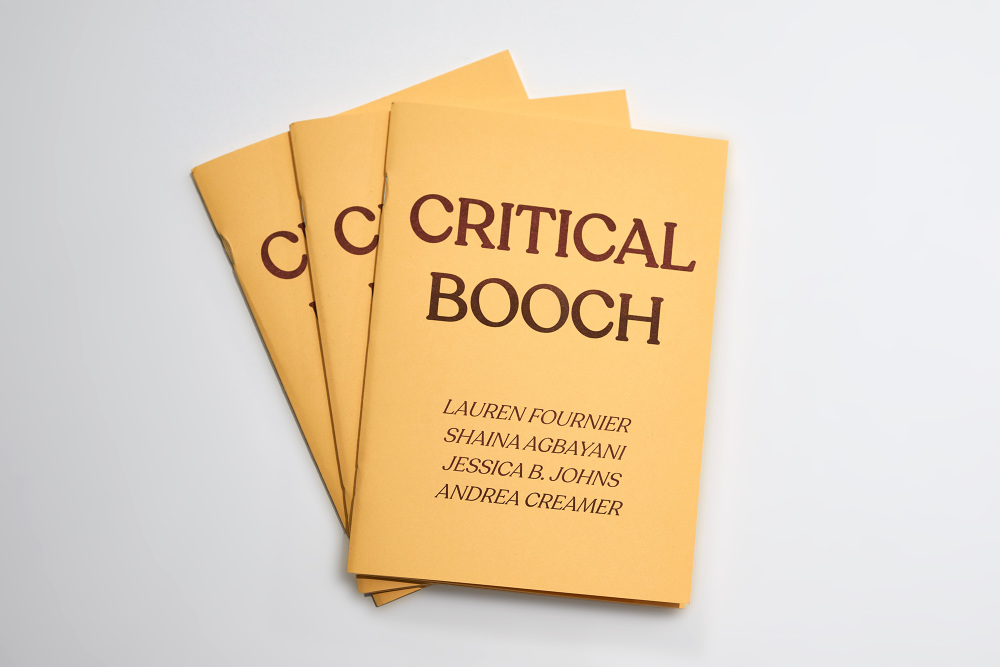 Critical Booch - Lauren Fournier