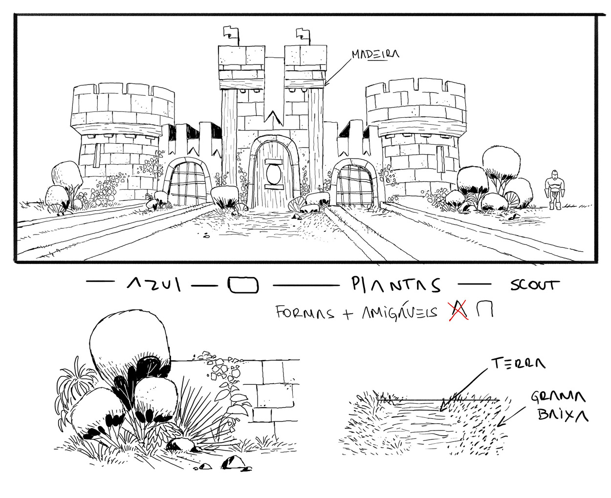 Castle Crush Cinematic - Fernando Peque Artwork