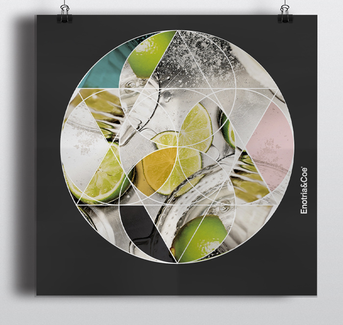 GIN FLAVOUR MAP - Graphic Design & Illustration - Geles Tomas