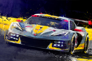 SILVER C8R - GALLERY MOMENTUM