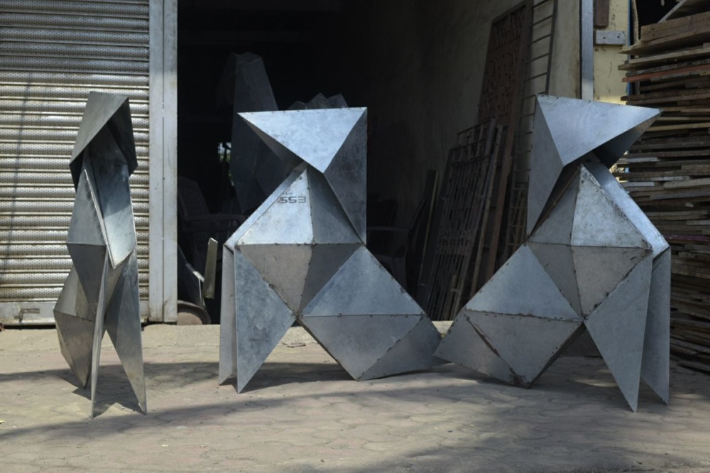 Origami art installation - Arthat Studio