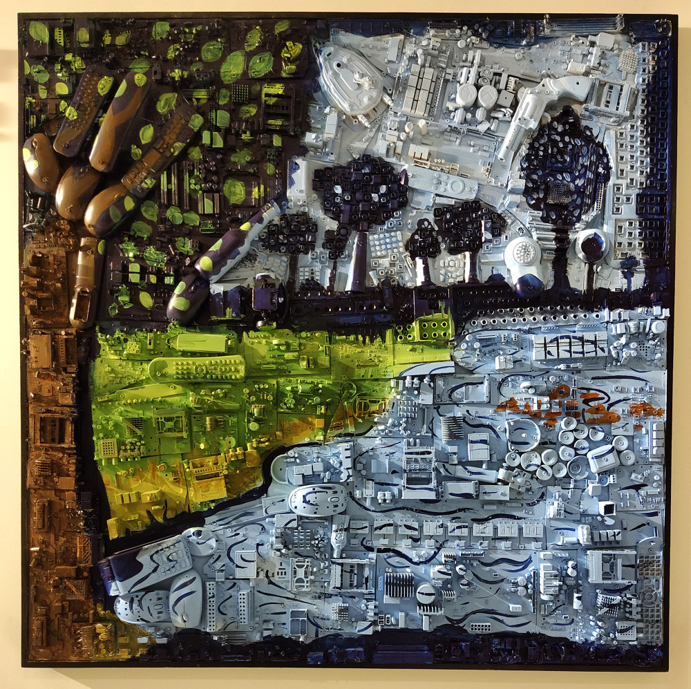 WPP - e -waste art - Arthat Studio