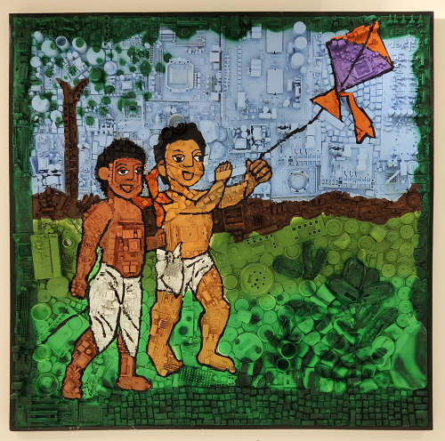 WPP - e -waste art - Arthat Studio