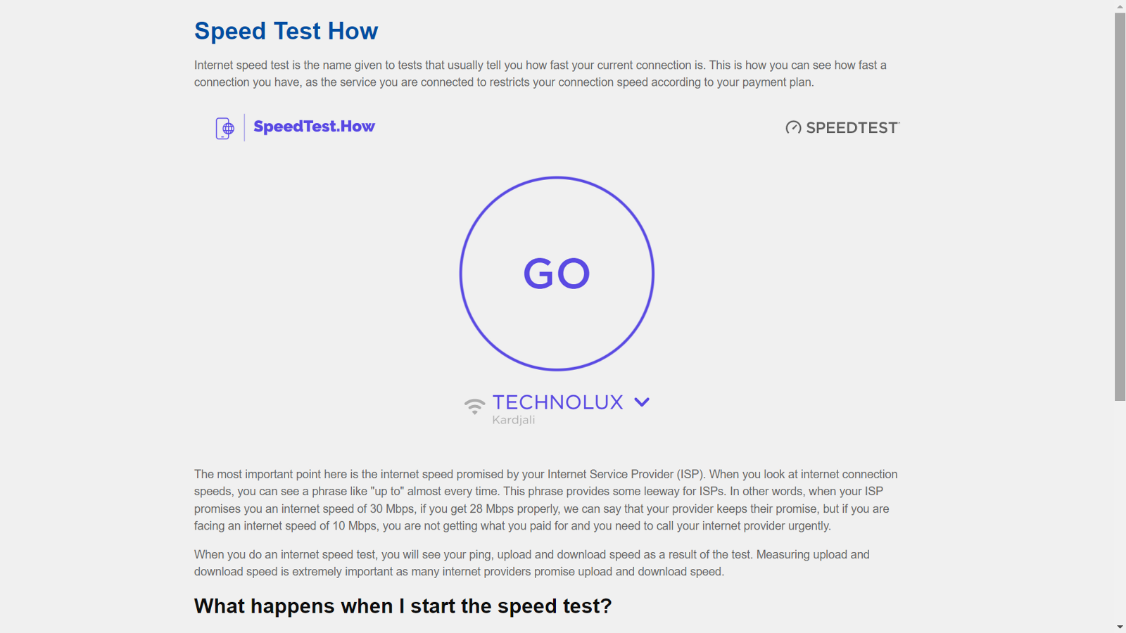 How to Make an Internet Speed Test - Blog 2022