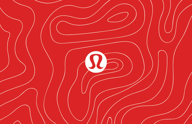 lululemon Takashimaya Name cards - Rebecca
