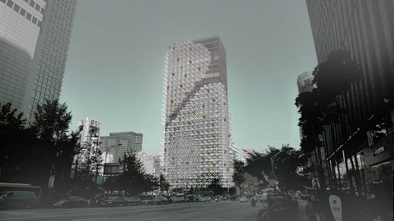 ALIVE : Architectural Living Skin (Design Part) - THE A LAB