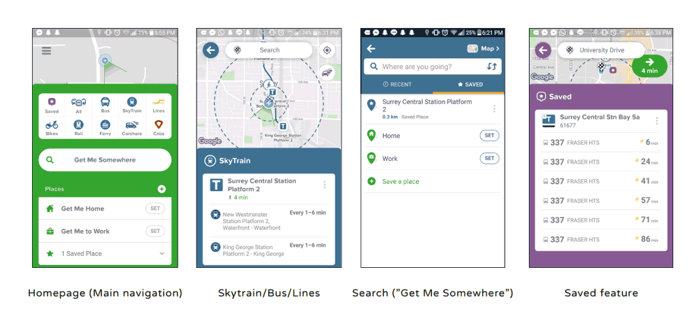Citymapper Feature Design - Mimi Tsai' Design Portfolio