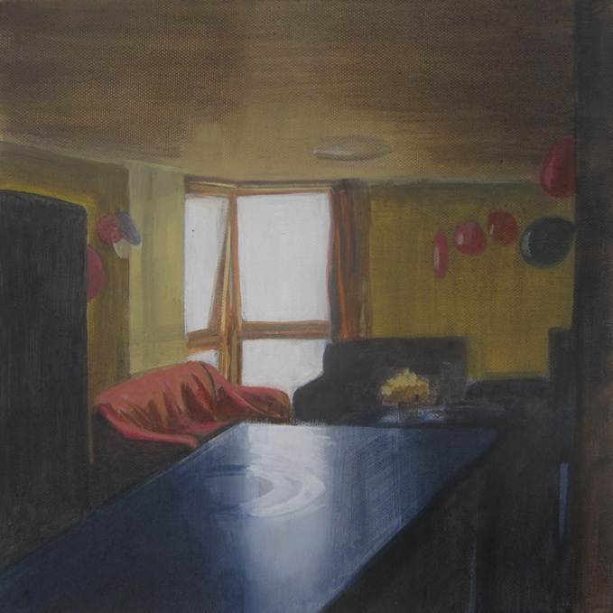 Addendum (in the morning), 30 x 30 cm, Acrylic on Canvas ...