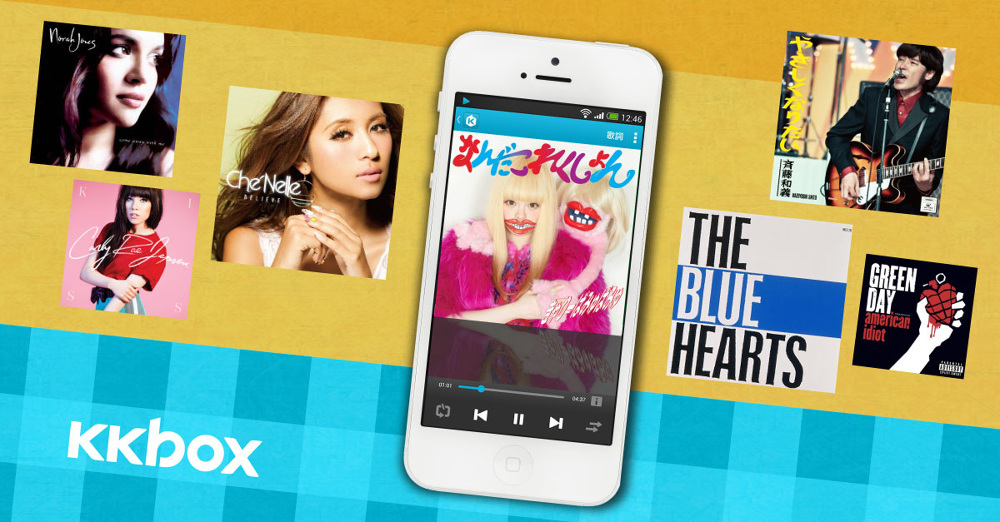 kkbox UI visual - Judy Chiu