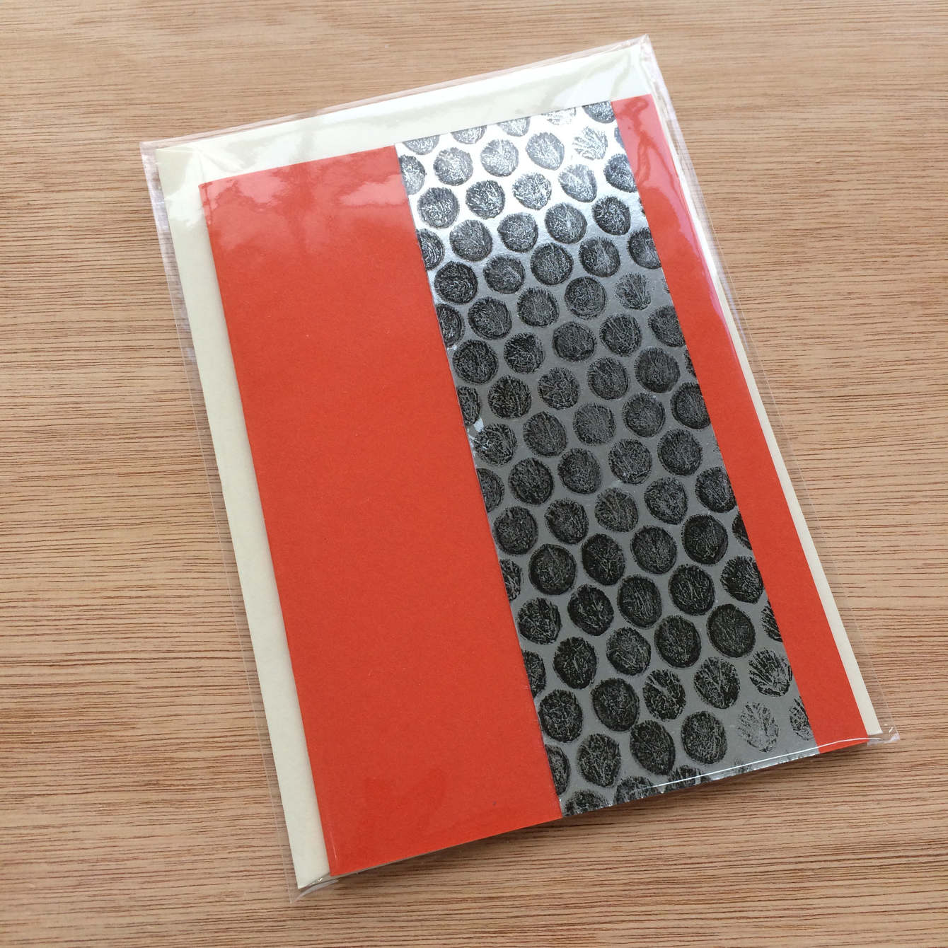 Bubble Wrap Card - Mobile Print Studio