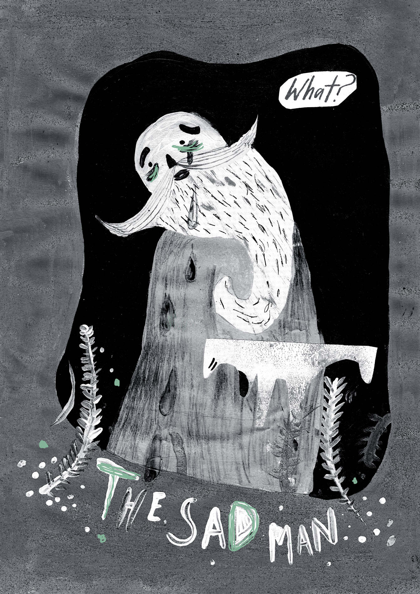 The Sad Man - Little Scissors Big Brush