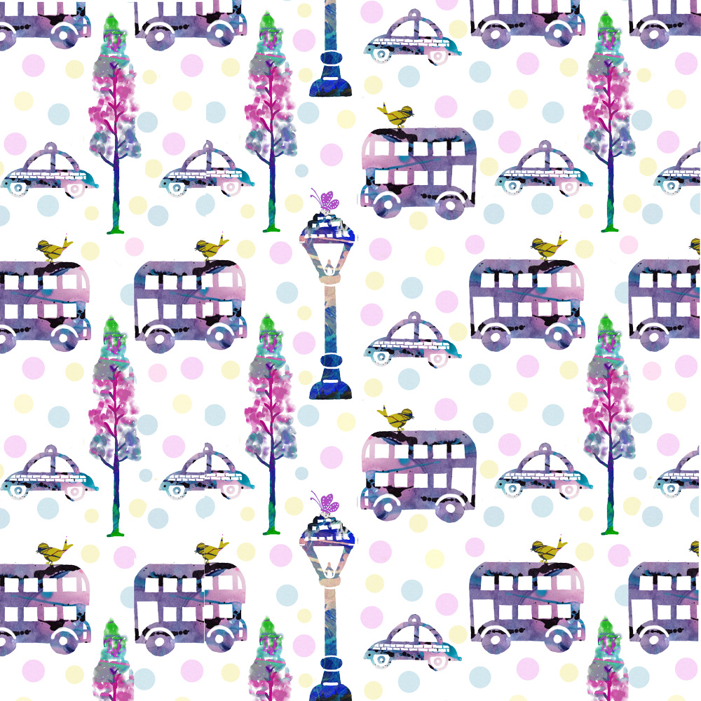 Kids Wallpaper-Pattern - BetzBespoke