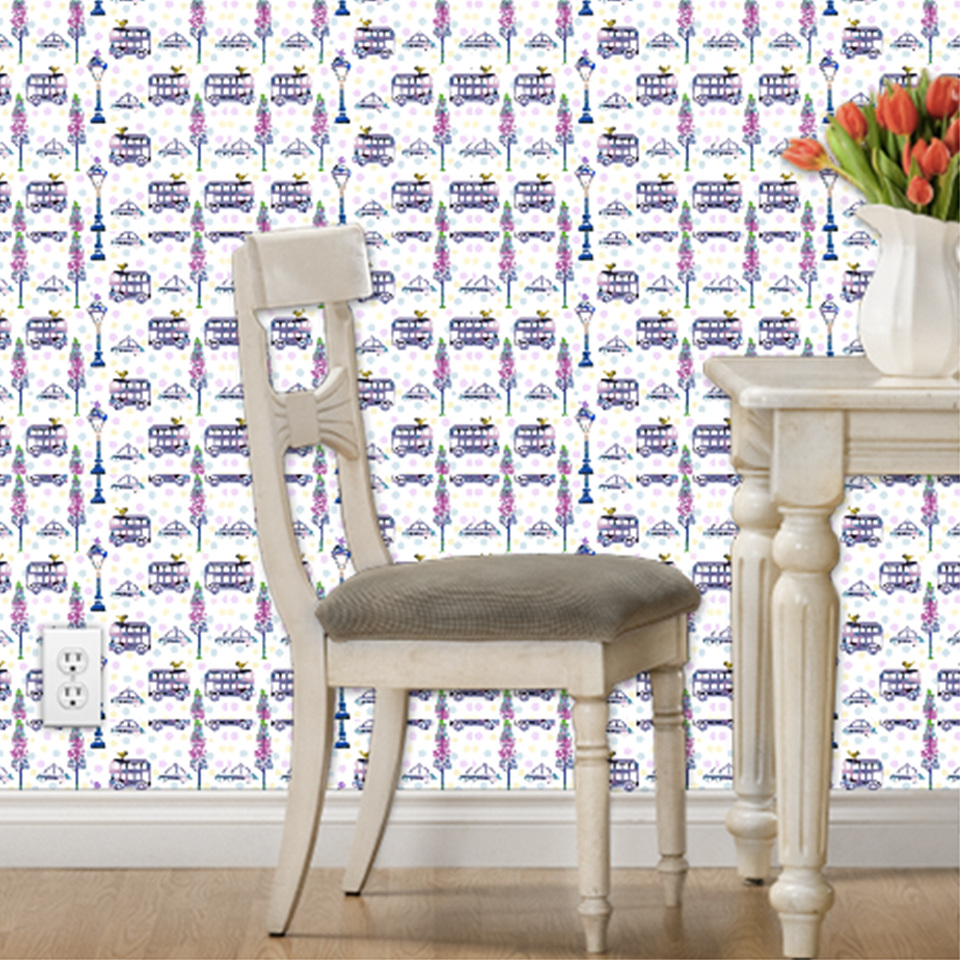 Kids Wallpaper-Pattern - BetzBespoke
