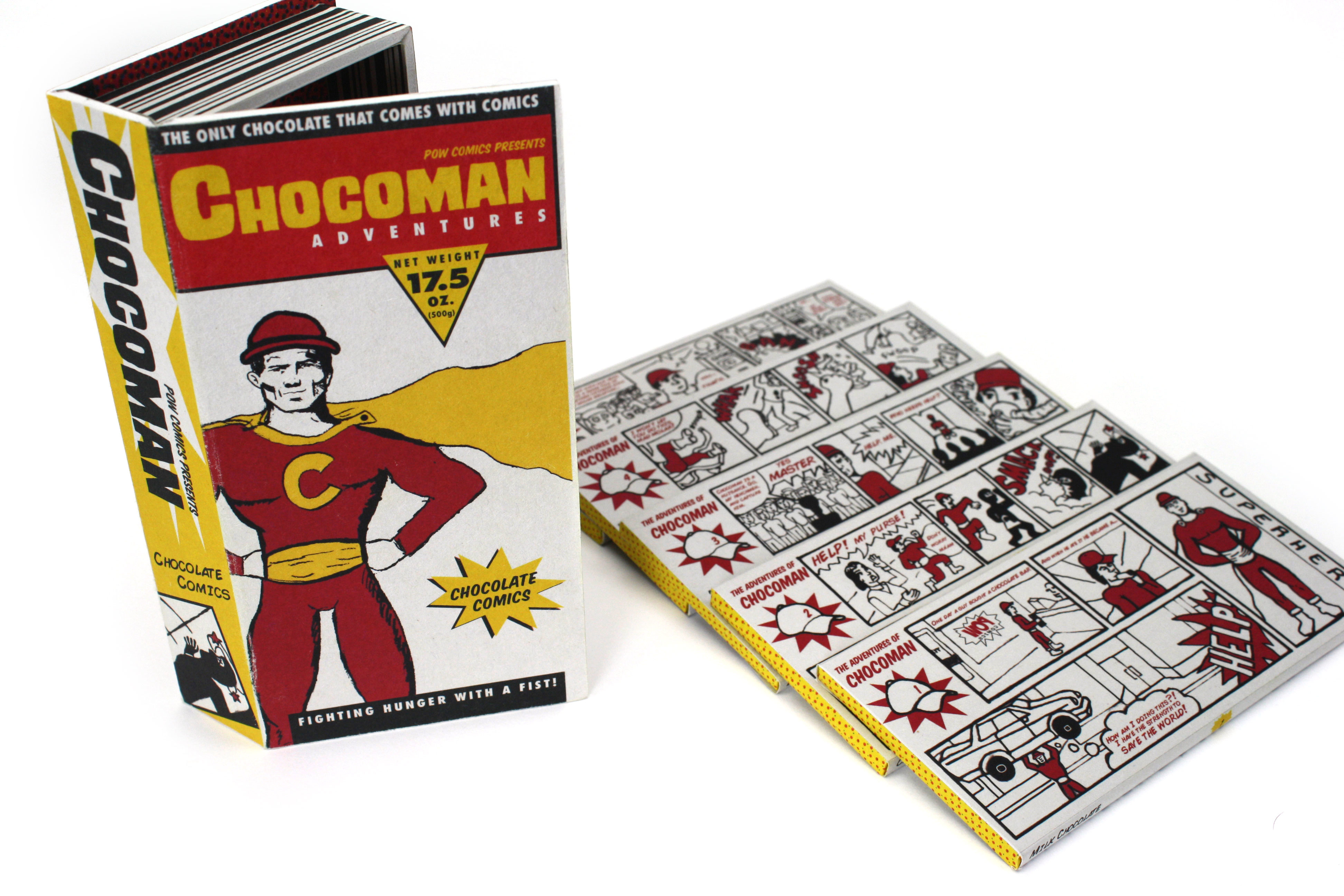 Chocoman Chocolate Comics - Jenna Marquardt Design