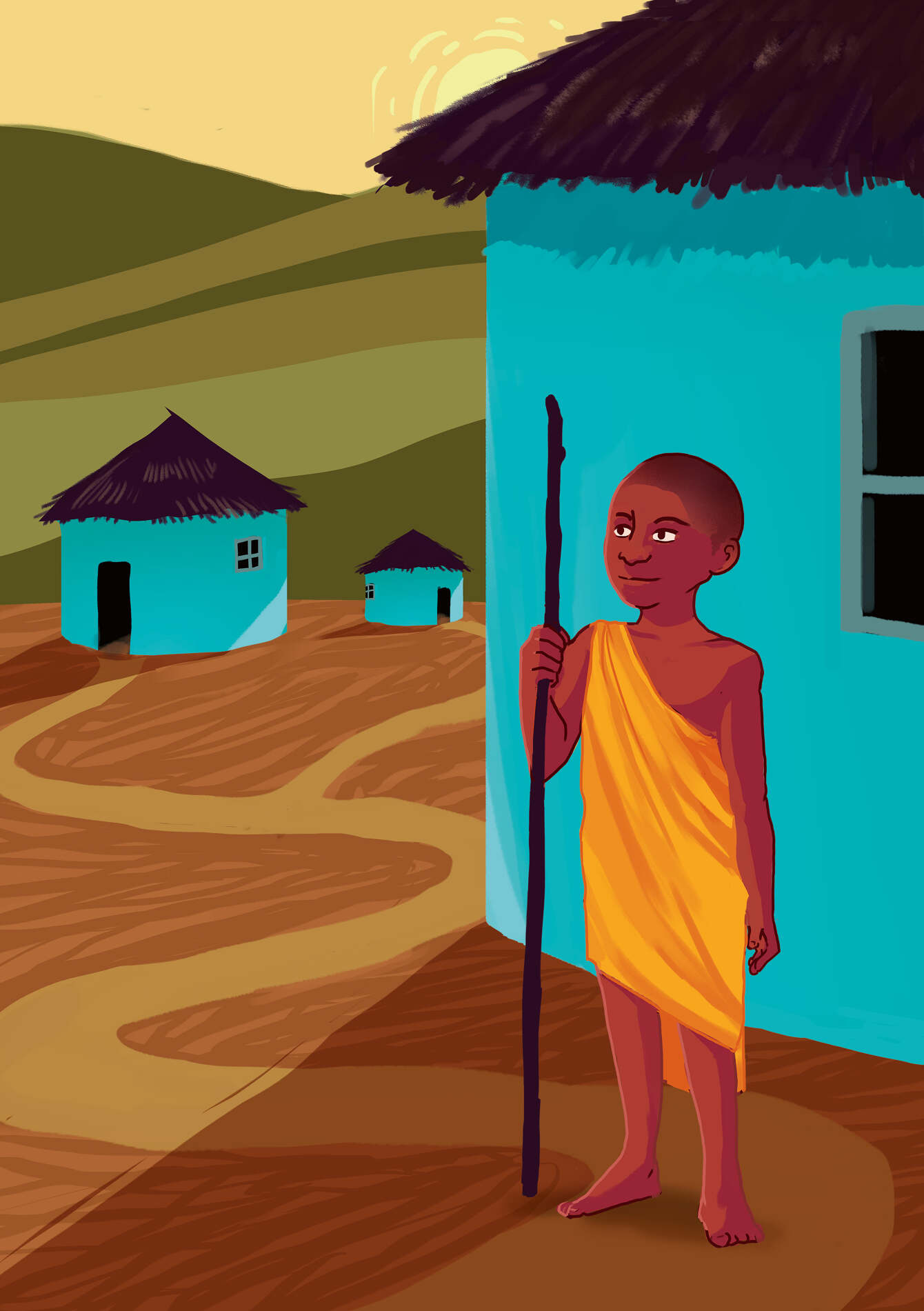 The Story of Nelson Mandela - AMW Illustration & Design