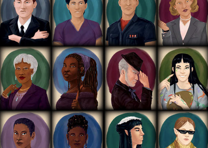 Rivers of London TTRPG: Character Portraits - AMW Illustration & Design