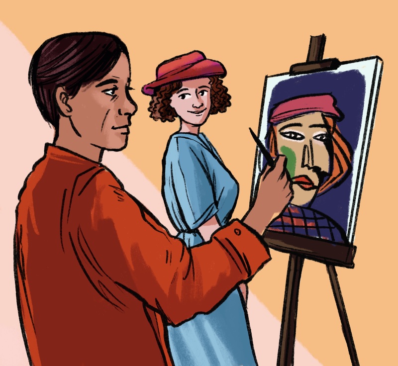 The Story of Pablo Picasso - AMW Illustration & Design