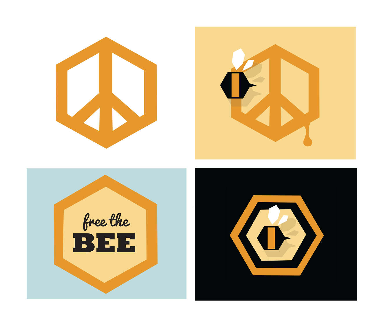 Campaign Branding: Free the Bee - AMW Illustration & Design