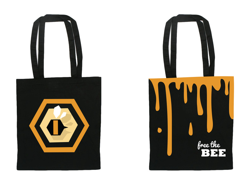 Campaign Branding: Free the Bee - AMW Illustration & Design