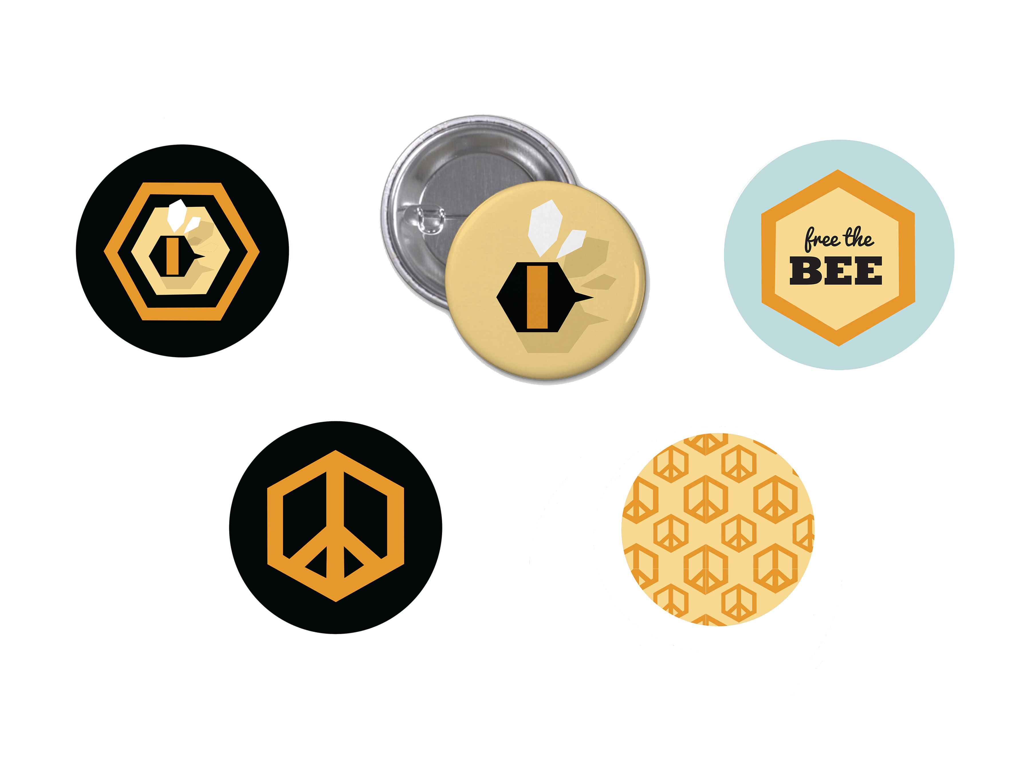 Campaign Branding: Free the Bee - AMW Illustration & Design