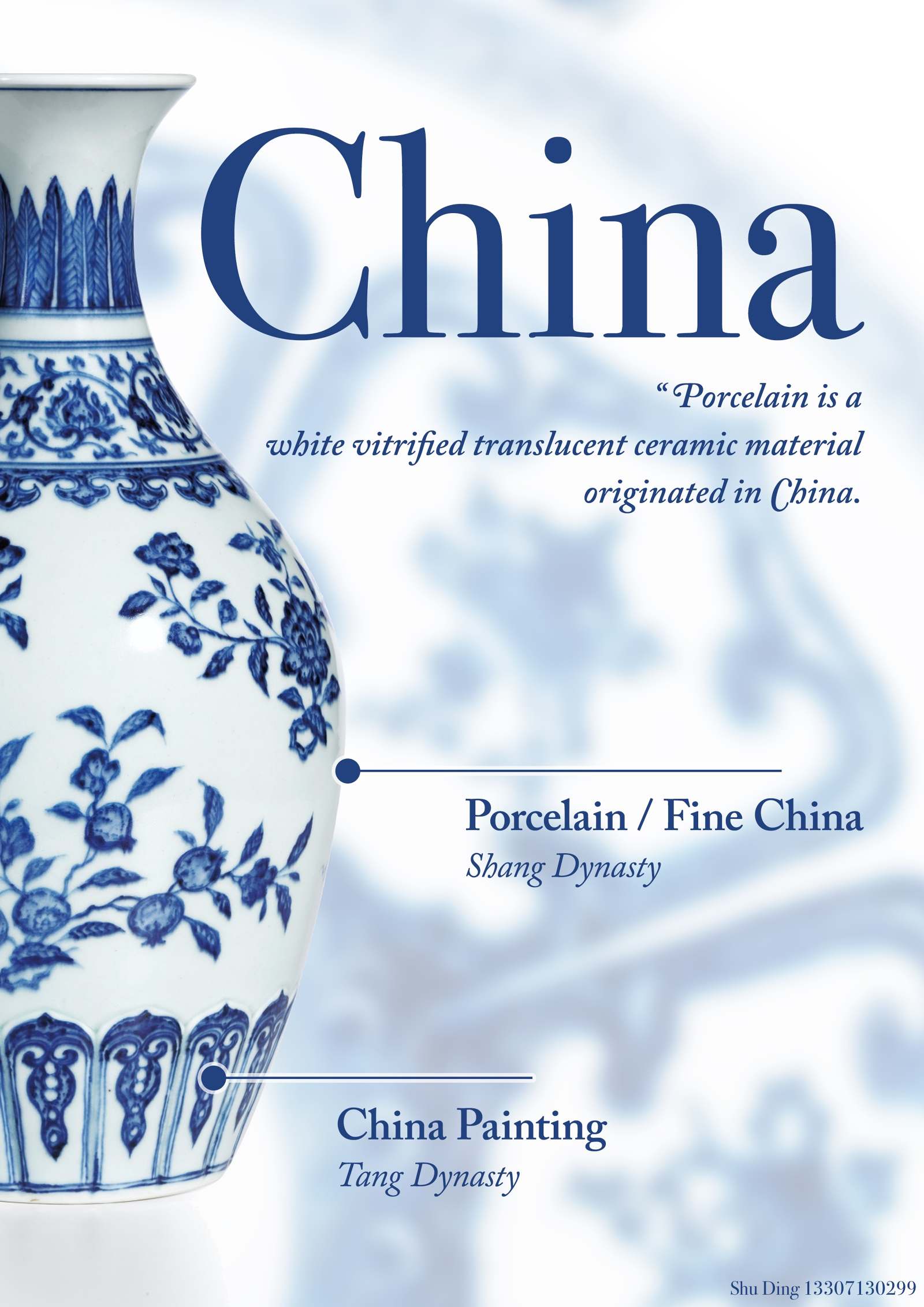 Porcelain Poster - PARA