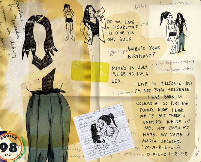 Journalistic comics - Tana Oshima