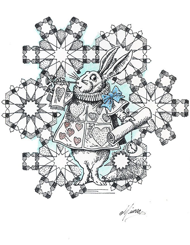 Alice in the Wonder Land - Rococo Tattoo