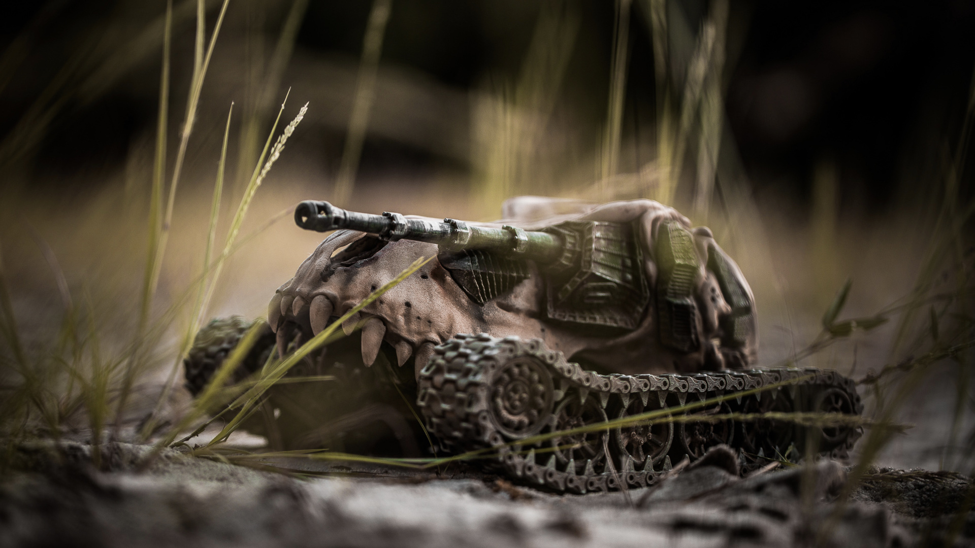 Trex 3D printed RC Tank - design / 3D Print - FlavioMac