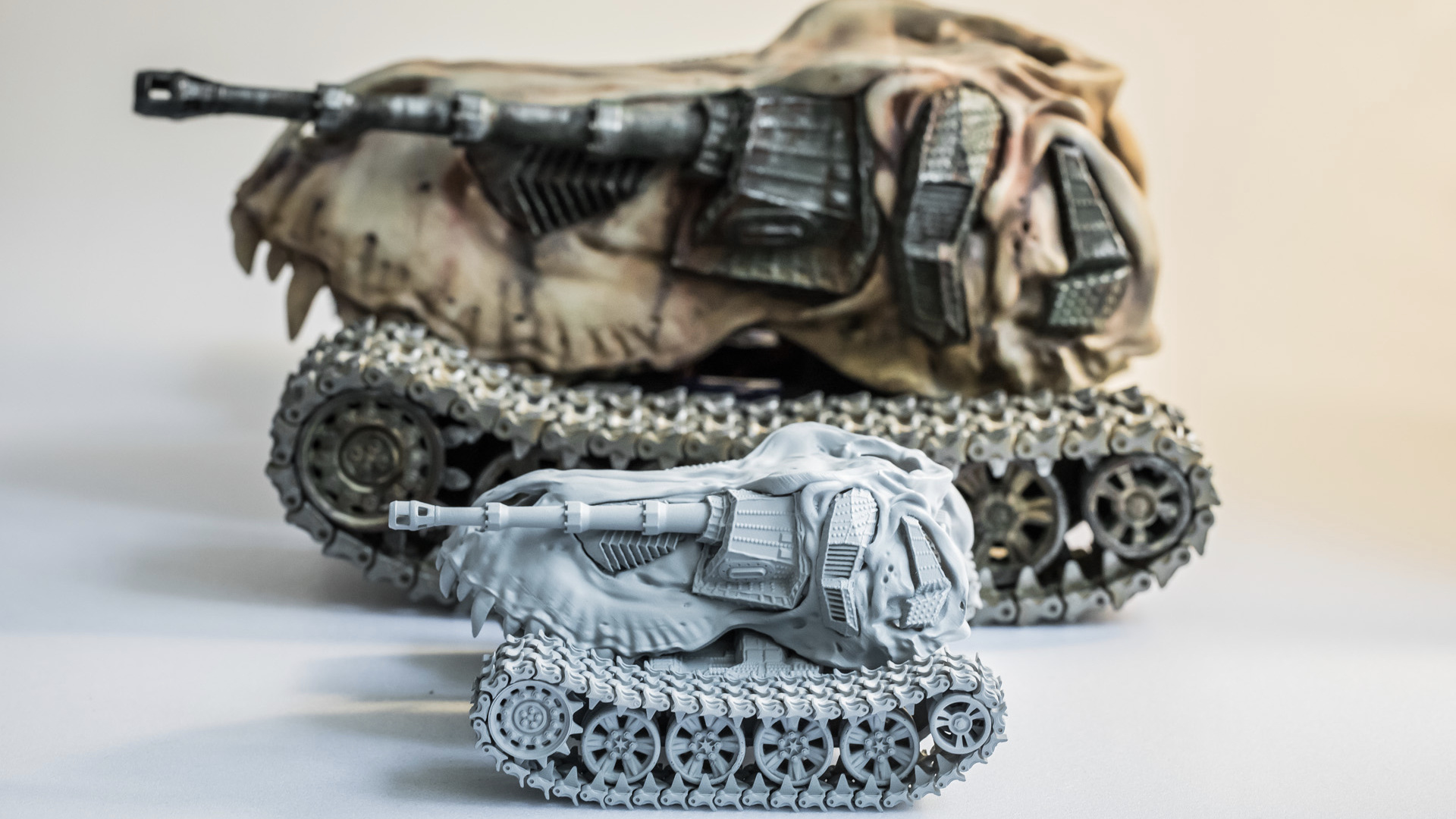 Trex 3D printed RC Tank - design / 3D Print - FlavioMac