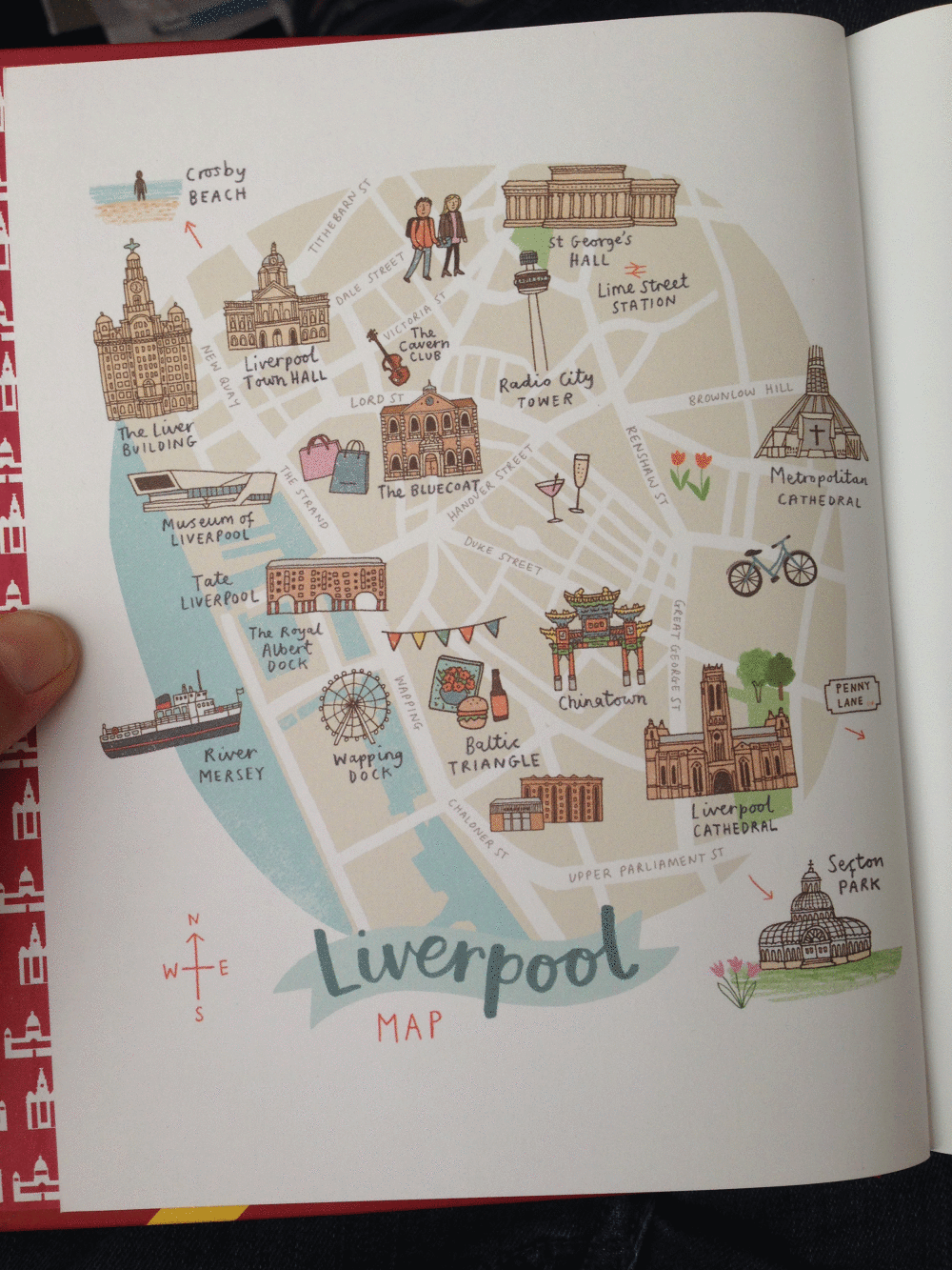 Liverpool map - Jenny Seddon