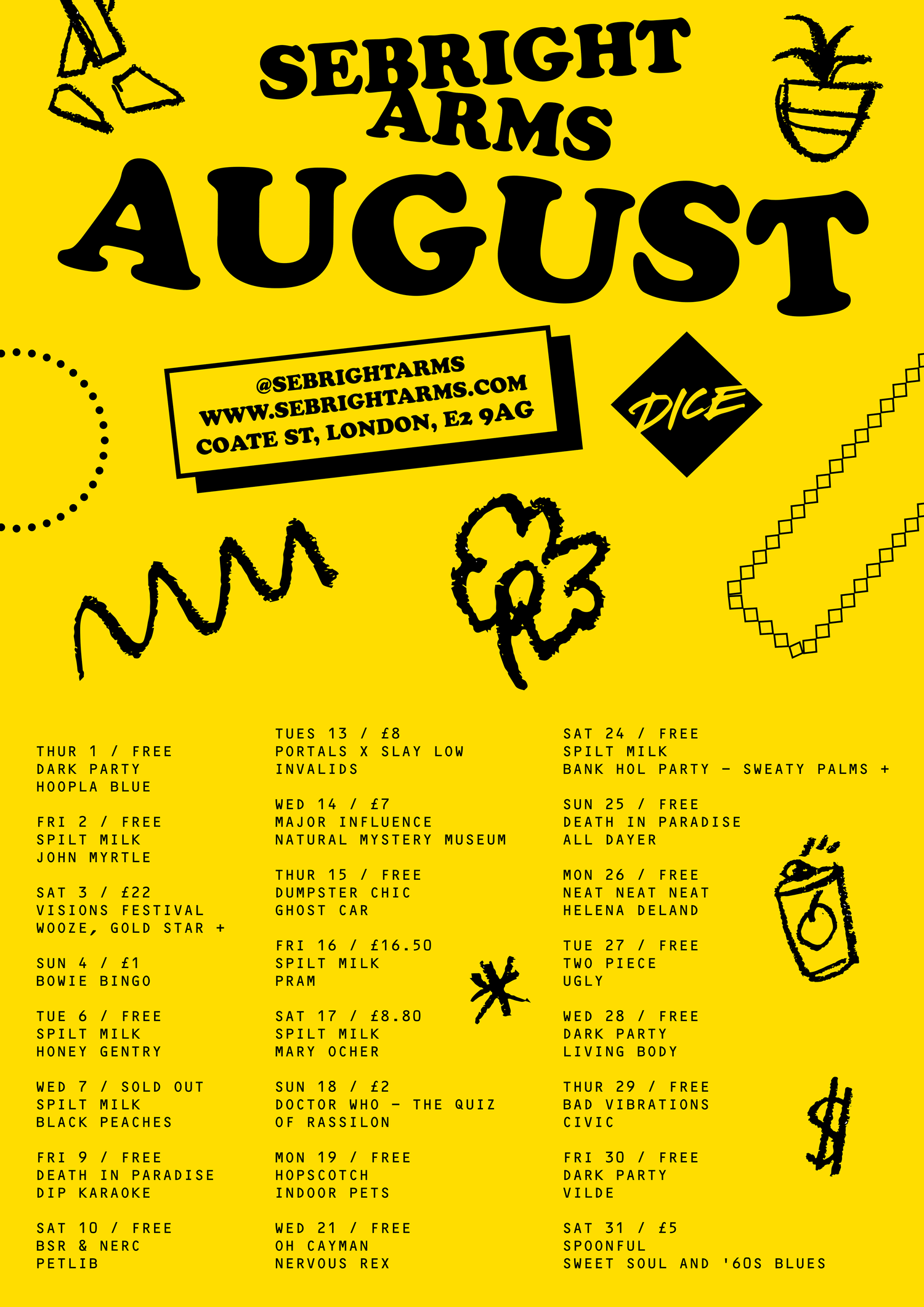 SEBRIGHT ARMS POSTERS - Emma Balebela