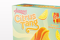 Citrus Tang Ice Cream Packaging - Aimy Nguyen