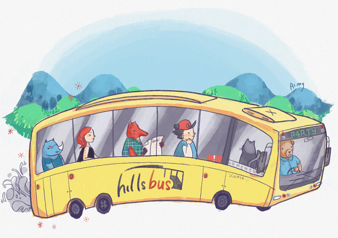 Honi Soit Illustrations - Aimy Nguyen