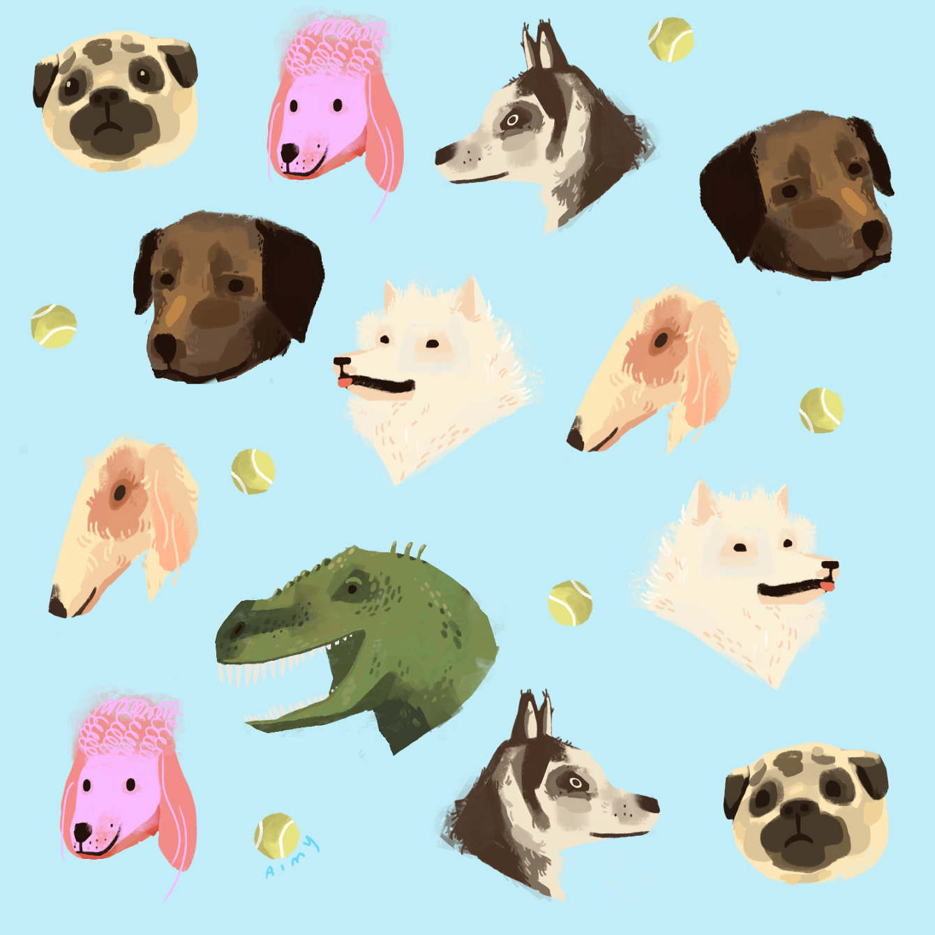 Illustrations & Paintings - Aimy Nguyen
